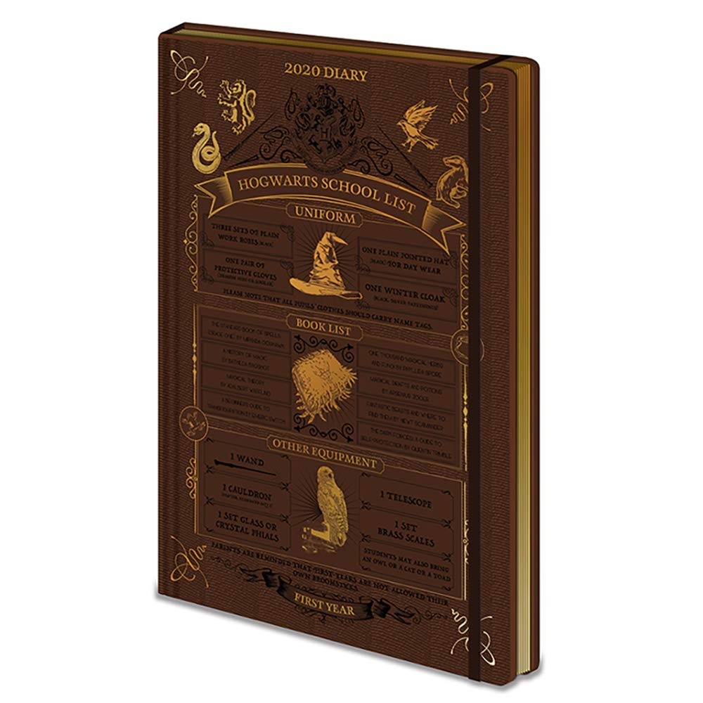 Agenda Harry Potter 2020 Hogwarts School List - 4315
